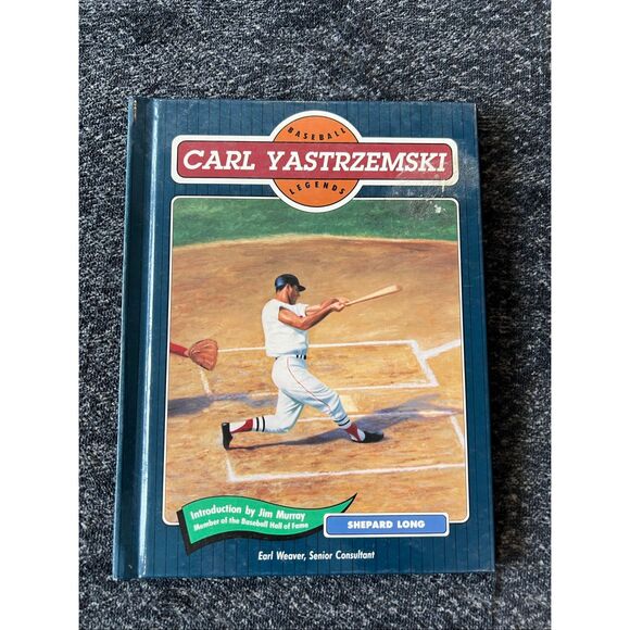 No Brand | Other | Carl Yastrzemski Baseball Legends Book By Shepard ...